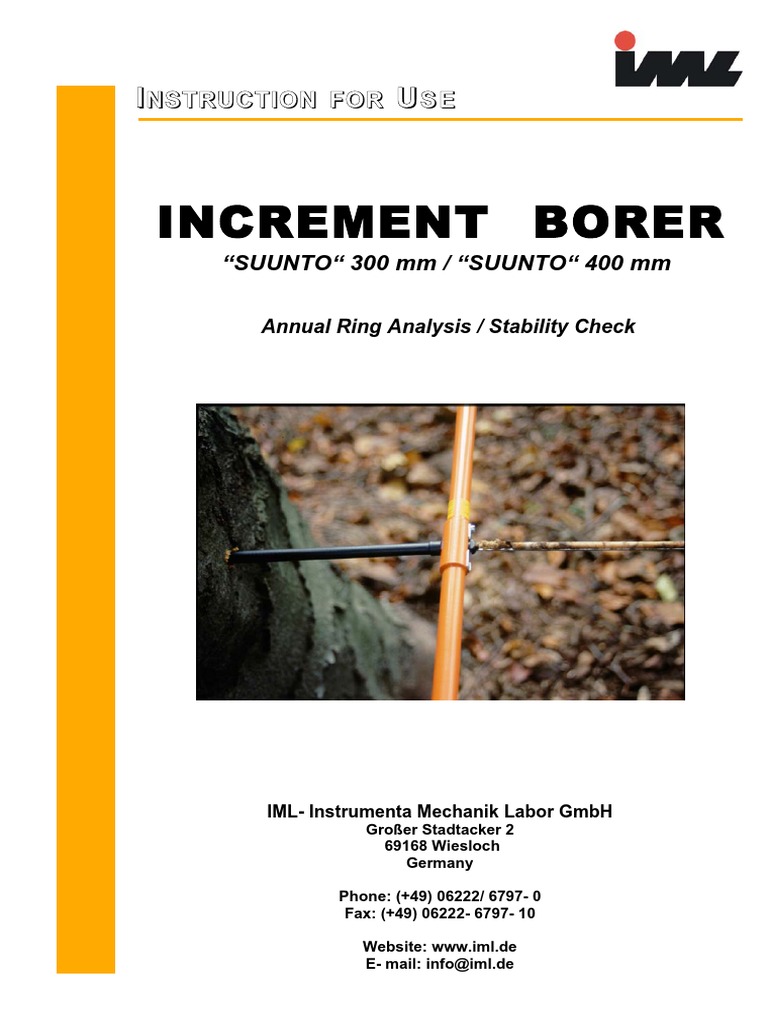 Tree Care: Increment Borer Guide | PDF | Home & Garden