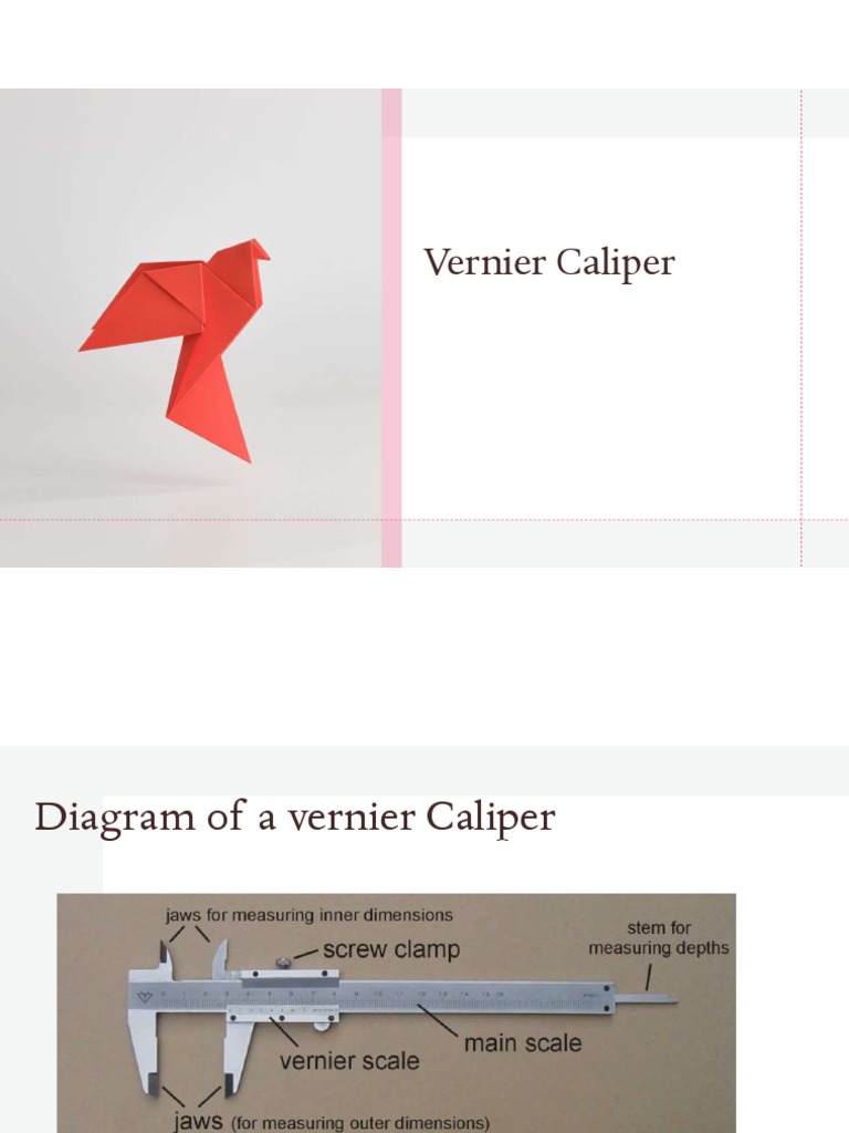 Vernier Caliper | PDF