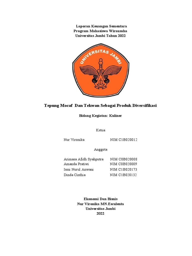 Laporan Kemajuan PMW Tim Ika | PDF Laporan Kemajuan PMW Tim Ika | PDF