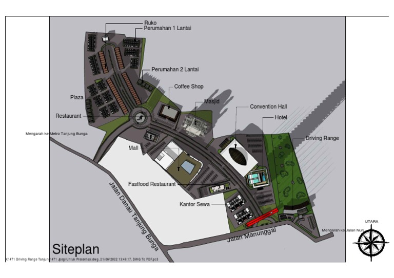 Siteplan Pengembangan | PDF