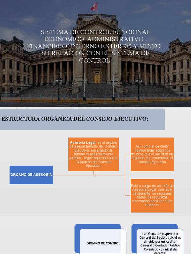 Sistema de Control Funcional Economico, Administrativo, Financiero ...