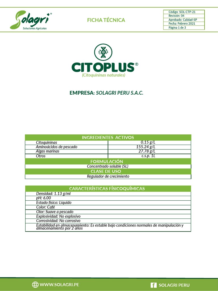 F T-Citoplus | PDF