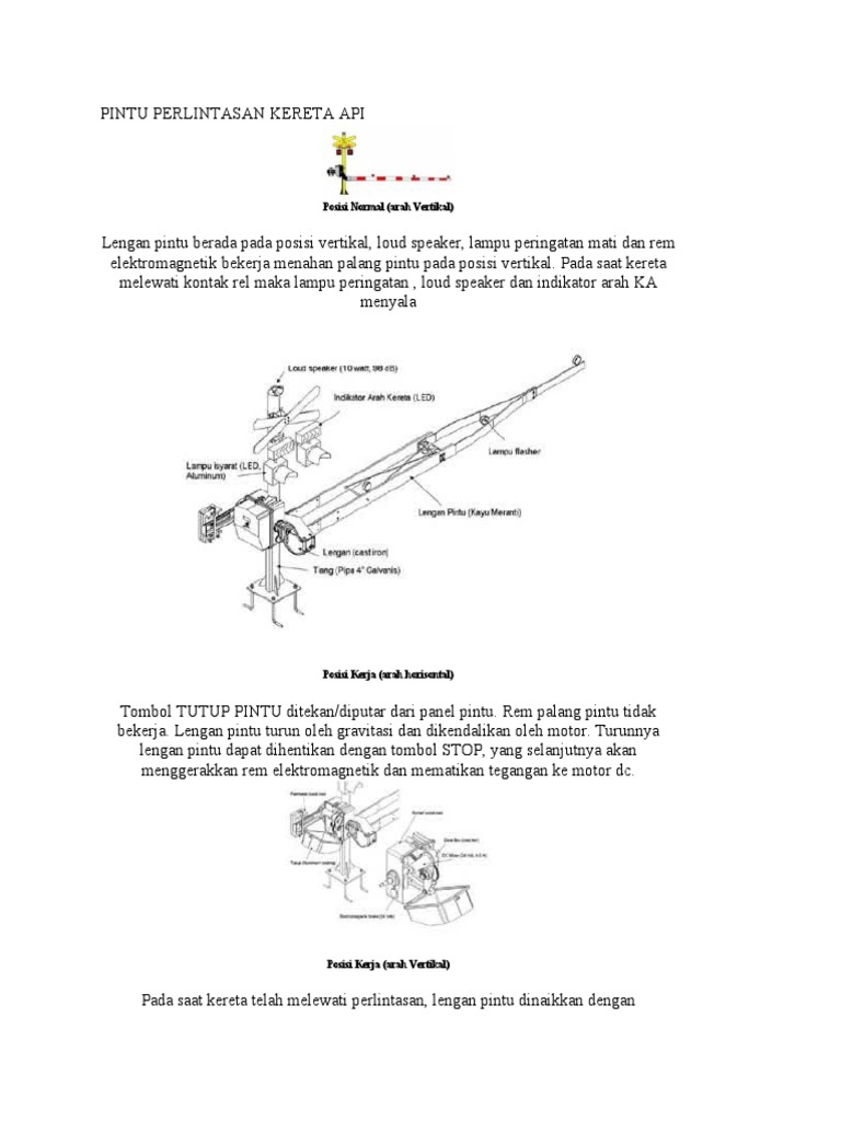 Gambar Pintu Perlintasan Kereta Api Pdf