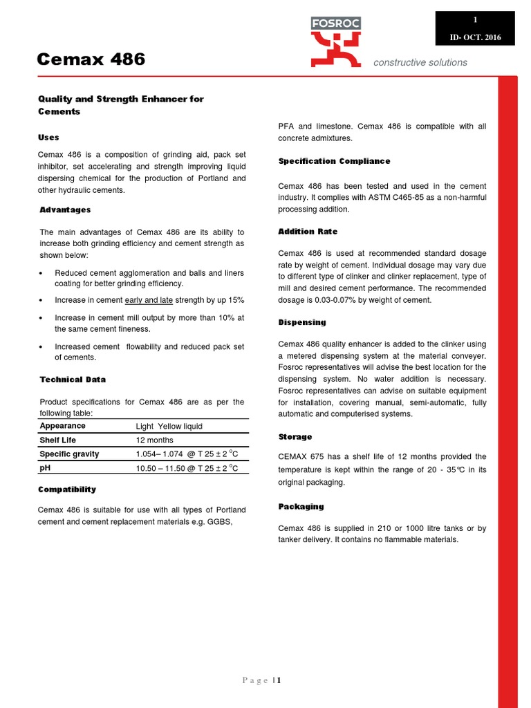 Cemax 486 | PDF