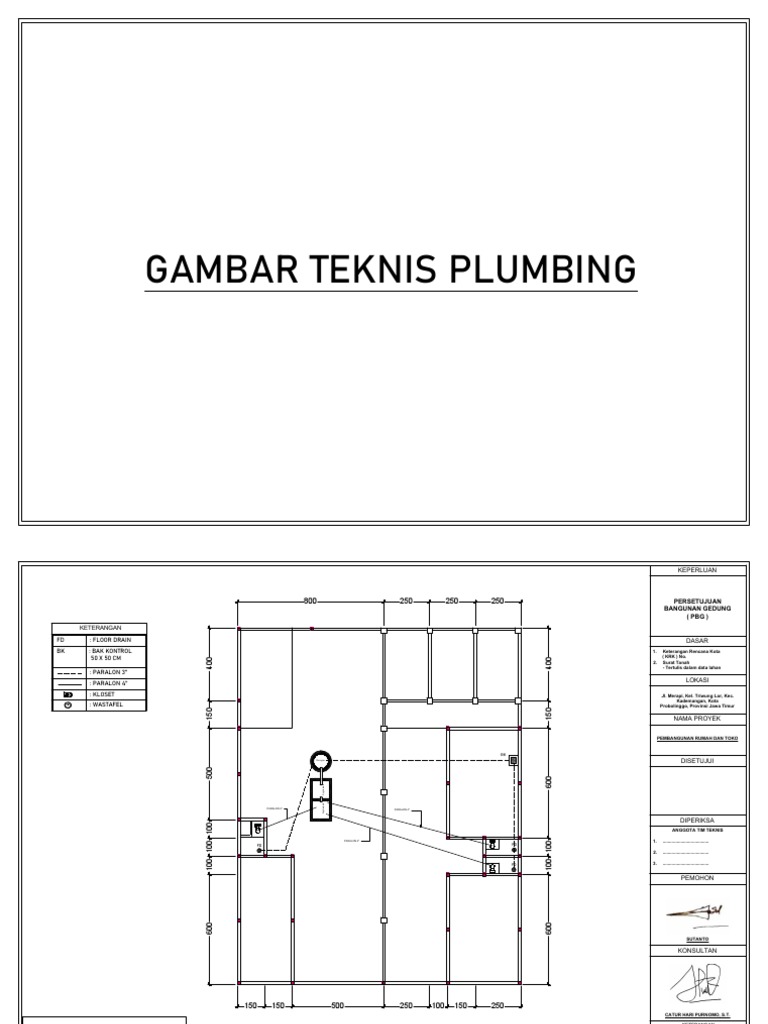 Gambar Plumbing | PDF