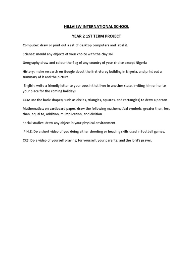 Year 2 Project | PDF