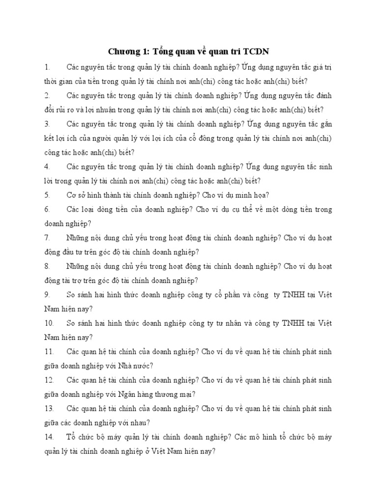 Chuong 1.tong Quan QTTC | PDF