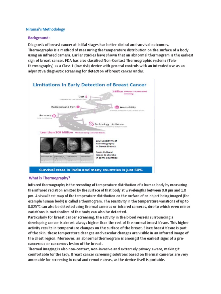 Capstone Project Methodology | PDF | Thermography | Mammography