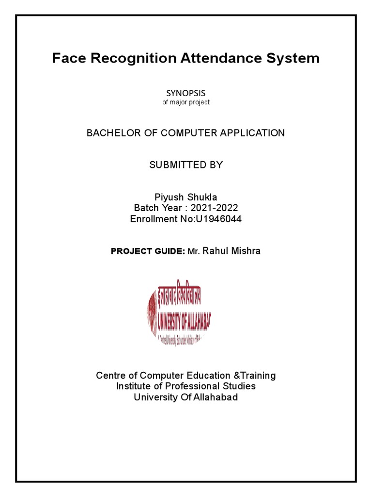 Automating Attendance Tracking Through Face Recognition: A Proposed ...