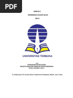 Makalah Budaya Akademik & Etos Kerja, Sikap Terbuka Dan Adil Kelompok 10 | PDF