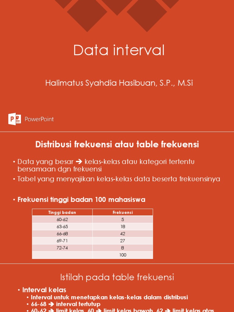 Data Interval | PDF