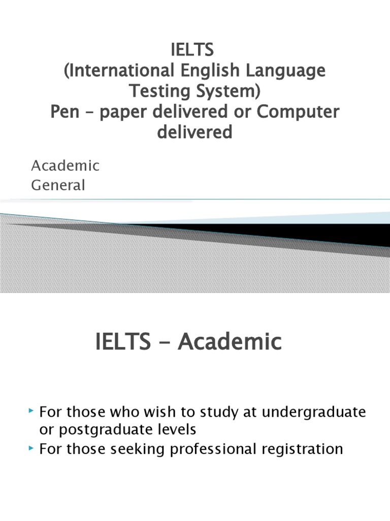 IELTS Overview | PDF
