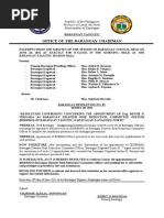 Barangay Cbjip Sample | PDF | Child Abuse | Violence