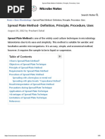 Spread Plate Method: Microbiology Guide | PDF | Colony Forming Unit ...