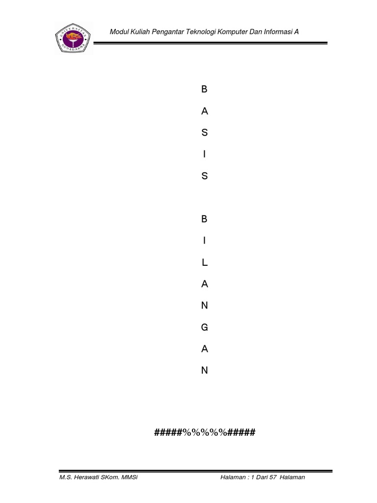 Basis Bilangan+Konversi Bilangan Dan Bilangan Komplemen | PDF