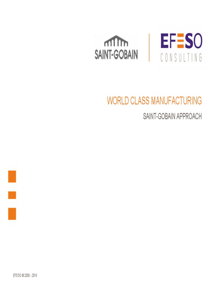 01.10 WCOM Approach in Saint-Gobain | PDF