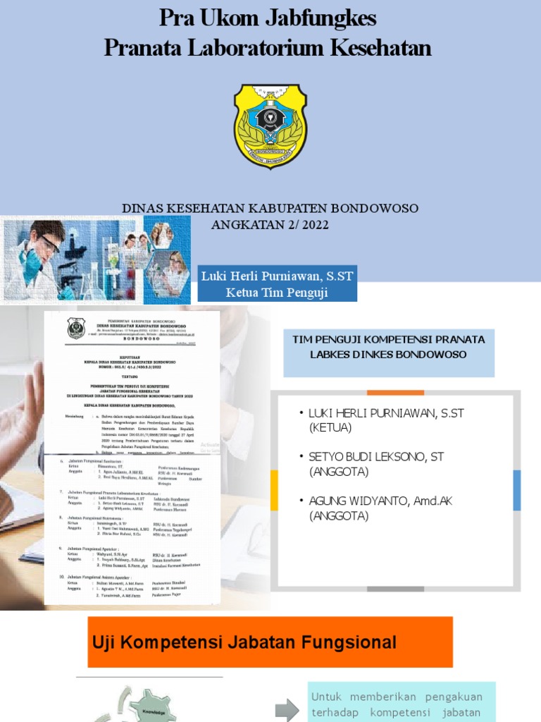 Presentasi Pra UKOM | PDF