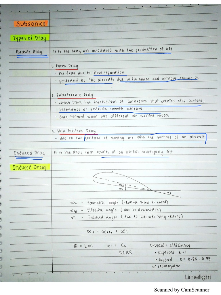 Aerodynamics - Subsonic-Merged | PDF
