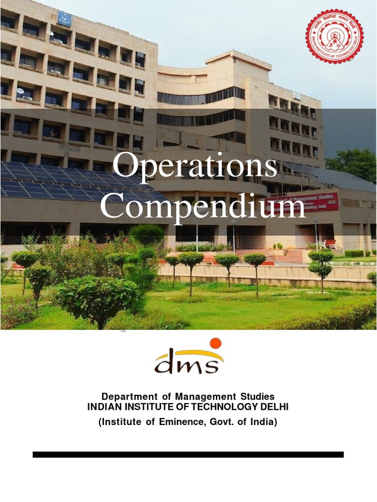 Operations Compendium | PDF