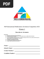 SMC Sample Questions 2024 | PDF | Mathematics