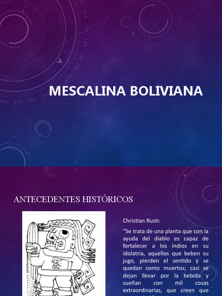 Mescalina Boliviana | PDF | Cromatografía | Ciencias fisicas