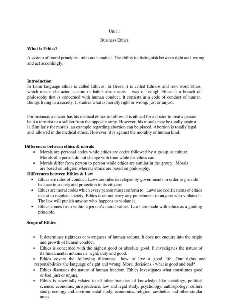 BECG Notes | PDF | Corporate Social Responsibility | Humility