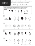 6 7 Non Verbal Reasoning Bond Starter Paper | PDF | Cognition | Cognitive Science