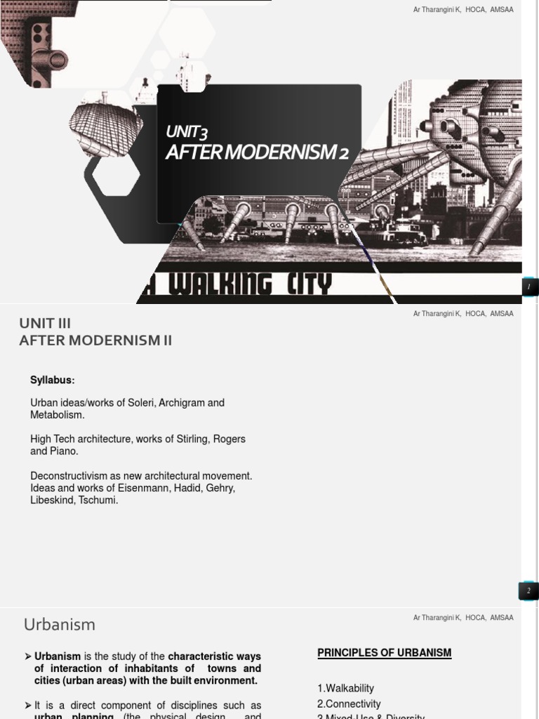Unit 3 - After Modernism Ii | PDF | Design | Economic Sectors