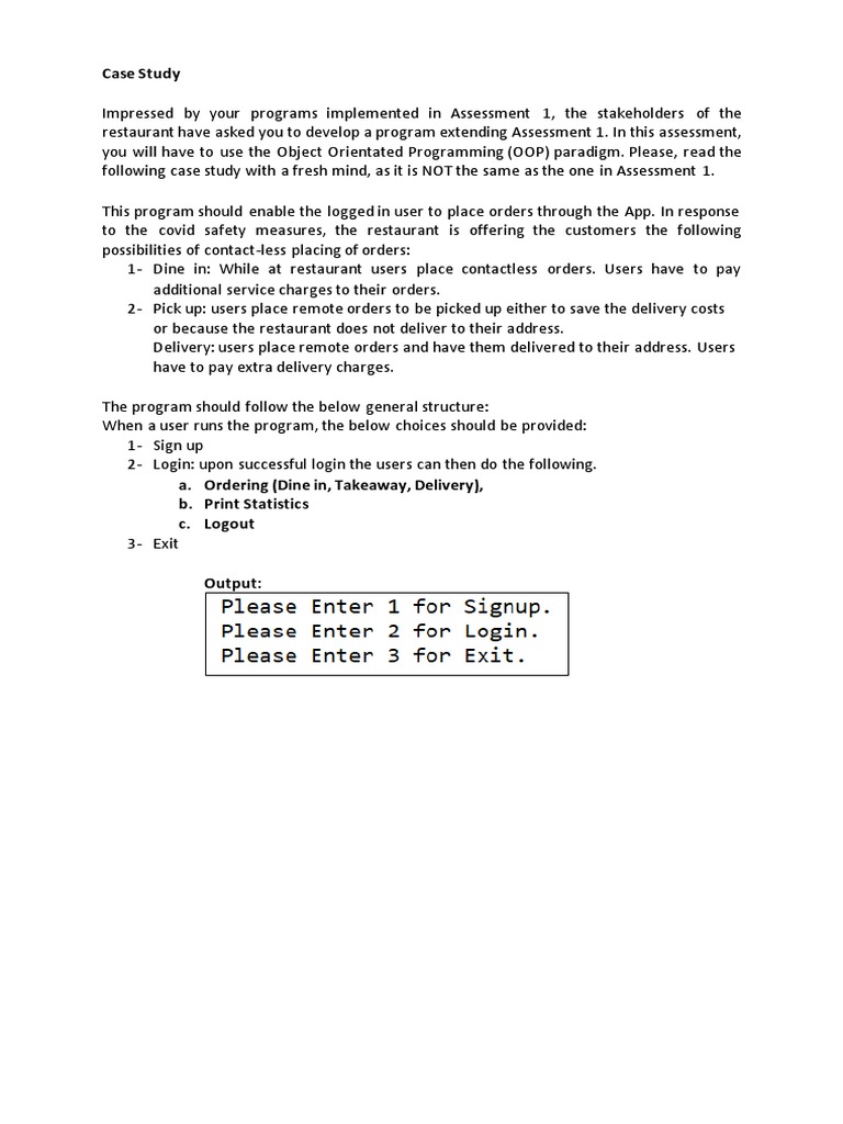 Assessment 3 Case Study MIS200 | PDF | Login | Password