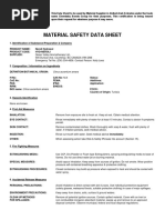 MSDS Cpko | PDF | Water | Fires