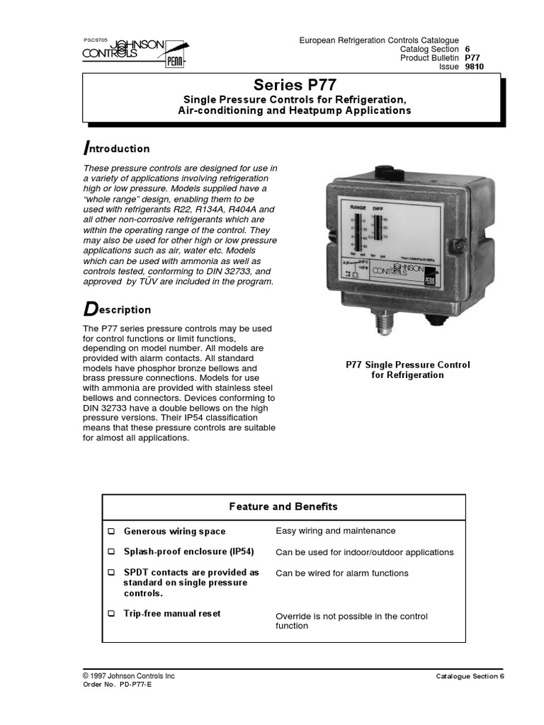 P77AAASERIES | PDF | Manufactured Goods | Building Engineering