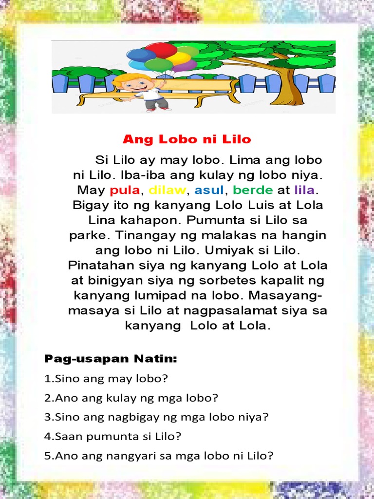 Ang Lobo Ni Lilo | PDF Ang Lobo Ni Lilo | PDF