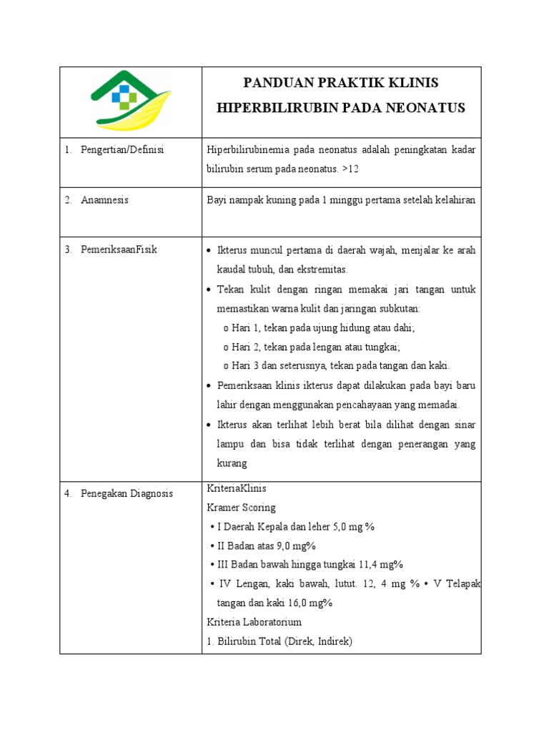 Panduan Praktik Klinis | PDF