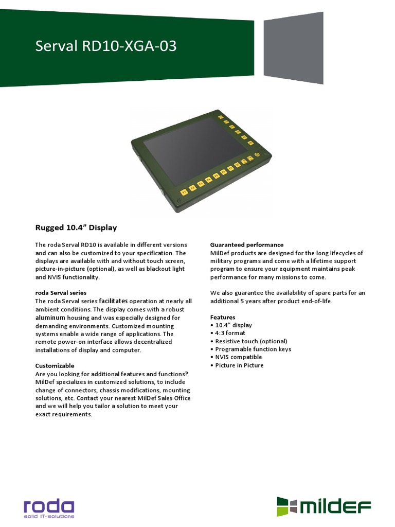 Serval rd10 Xga 04 Edited | Download Free PDF | Computing | Computer ...