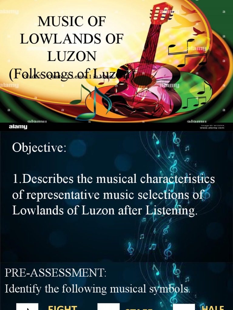 Quarter 1 Lesson 1 in Music 7 | PDF | Folk Music | Linguistics