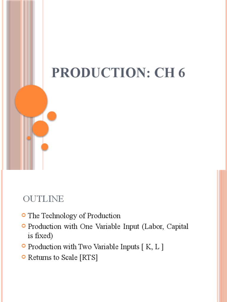 CH6 Production | PDF