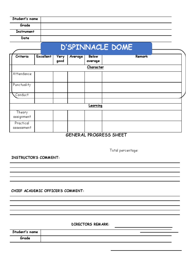 Progress Report | PDF | Learning | Behavior Modification