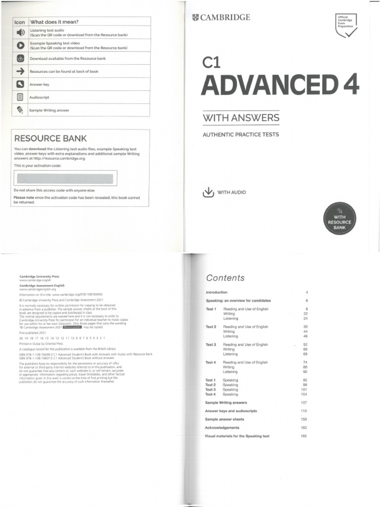 c1 Advanced 4 | PDF