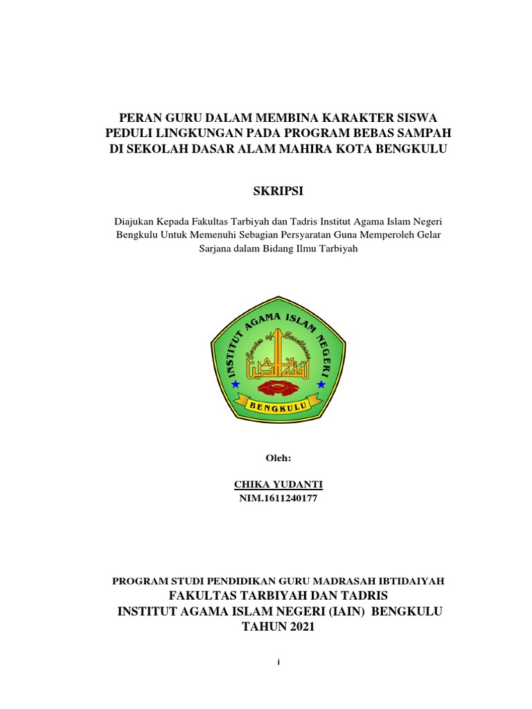 Skripsi Chika PDF | PDF