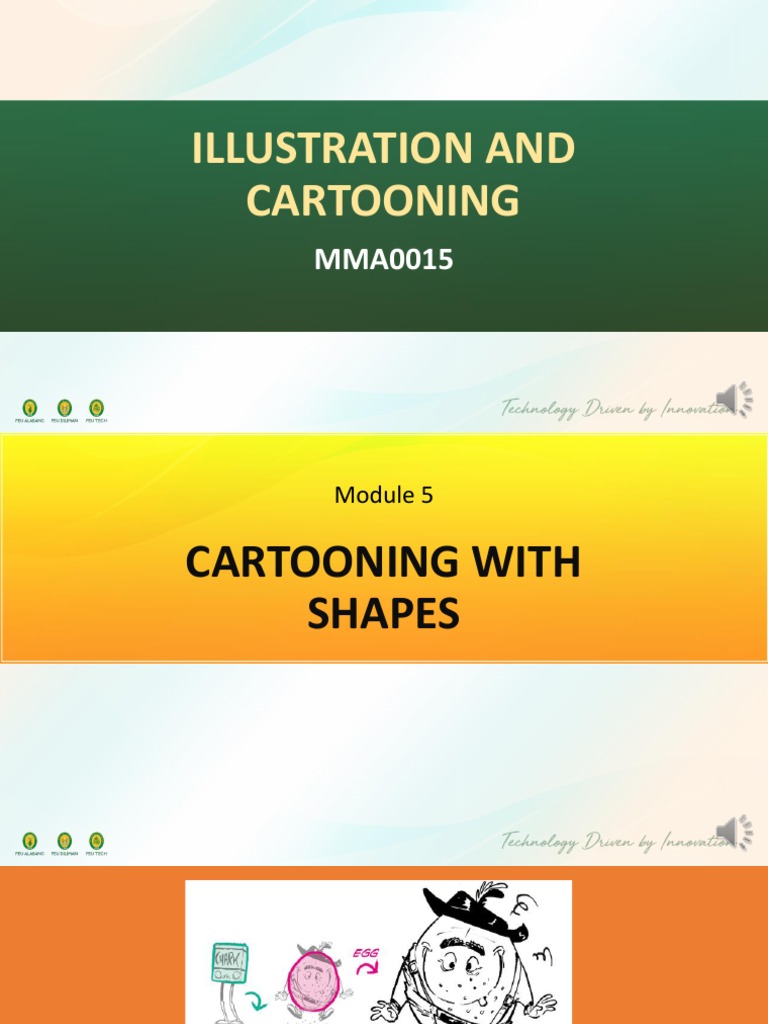 Mod. 5 - Cartooning With Shapes and Principles of Cartooning | PDF ...