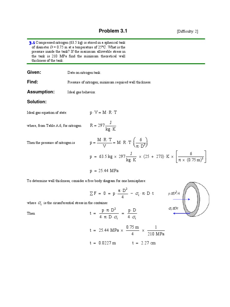Pressure and Density Calculations in Fluids | PDF | Pressure | Gases