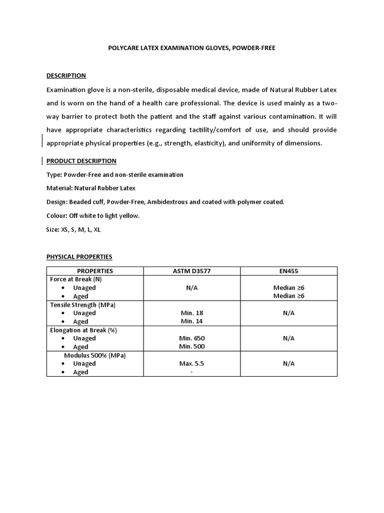 POLYCARE Brochure | PDF | Medical Device | Building Engineering