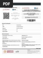 RFC de La Empresa | PDF | México | Administración Pública