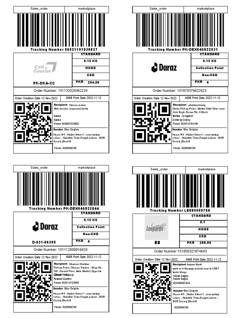 PK-Dex Tracking Information Summary | PDF | Pakistan | South Asia