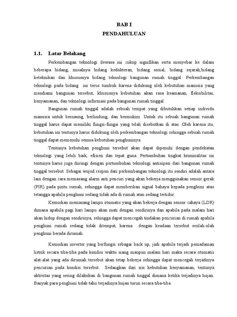 Sensor Hujan | PDF | Teknologi & Rekayasa