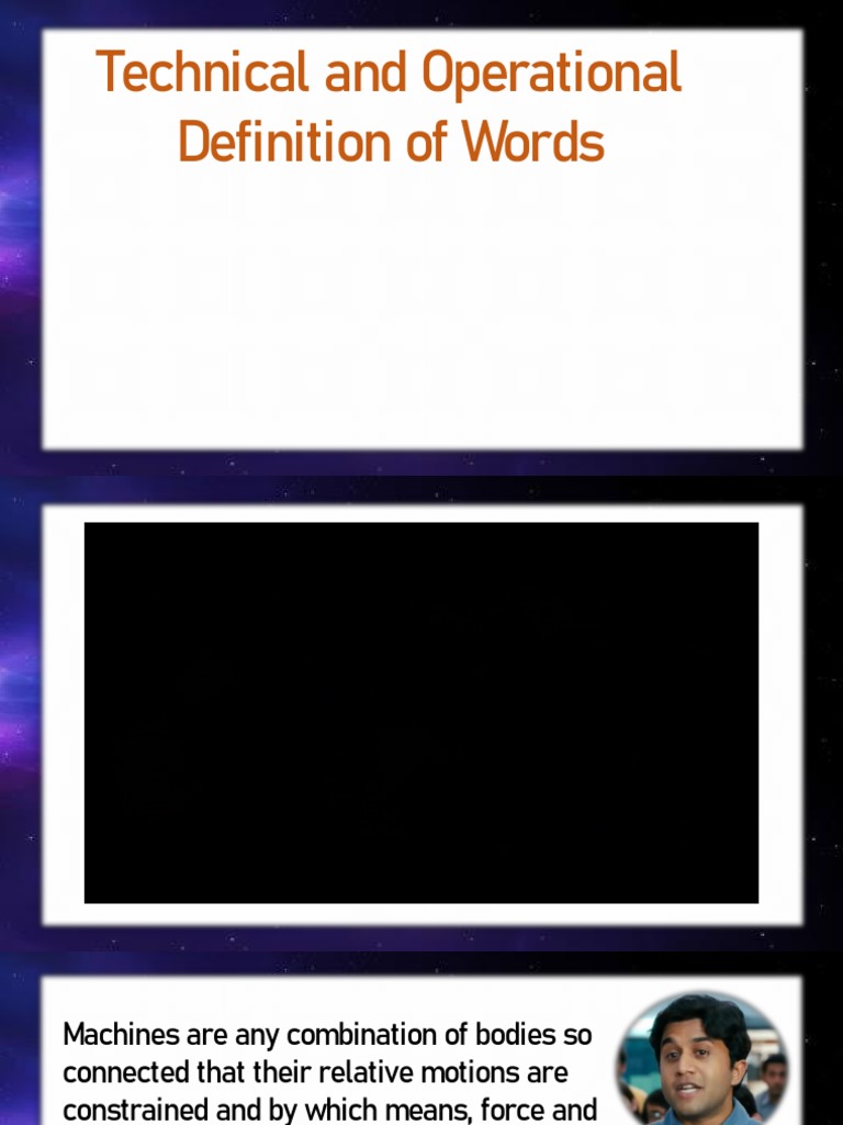 Operational and Technical Definition | PDF