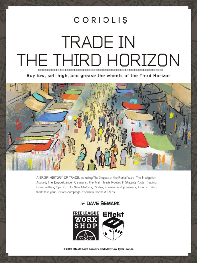 Coriolis - Trade in The Third Horizon (Updated) | PDF