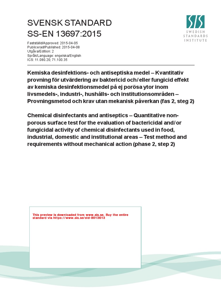 SS en 13697 2015 en PDF | PDF