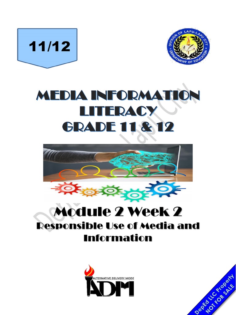 Media Information Literacy11 12 q1 m2 w2 | PDF