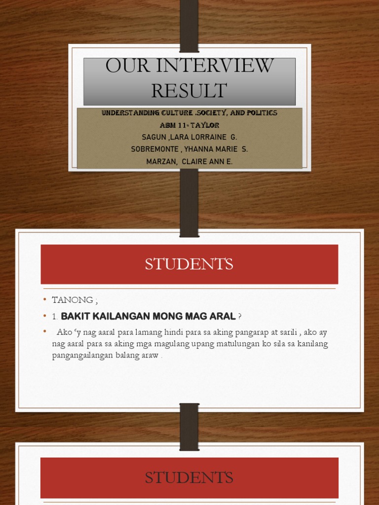 Ucsp Presentation 2 | PDF